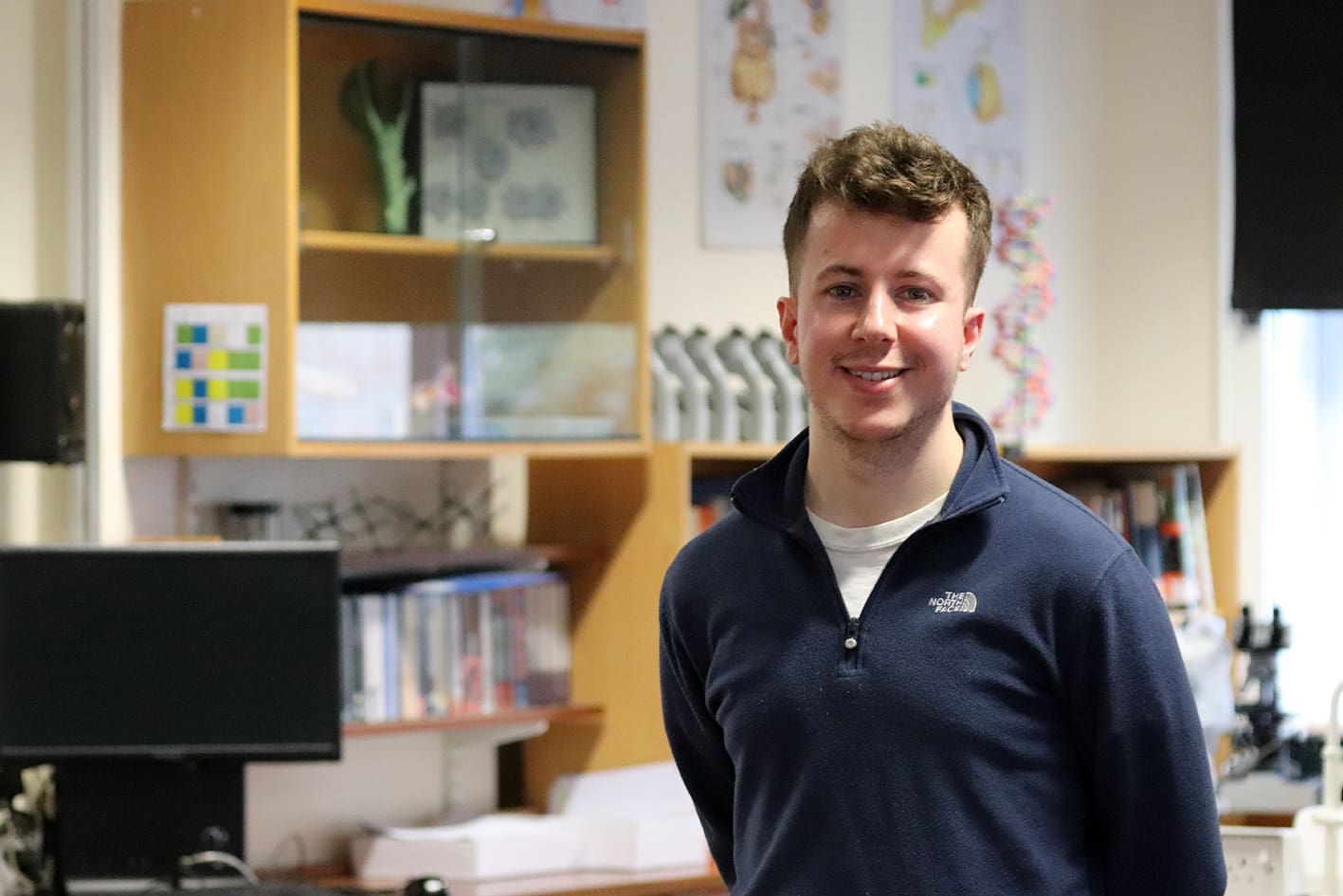 Dr Crawley speaks to Pre Med cohort - Priestley College